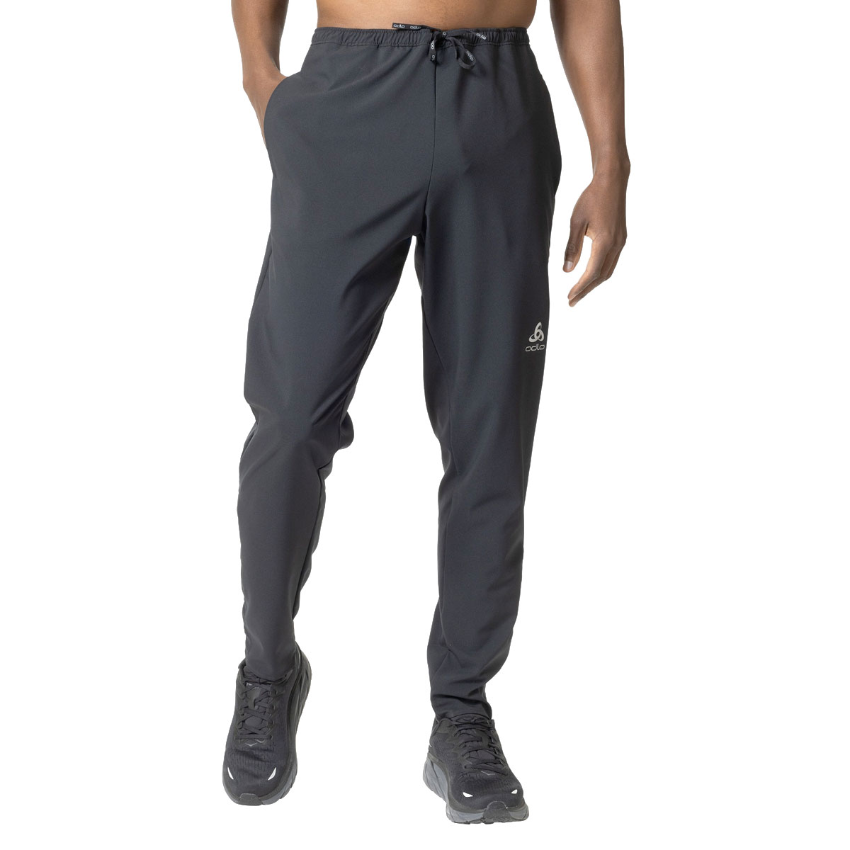 Odlo pant Essentials Woven kopen – Heren Zwart